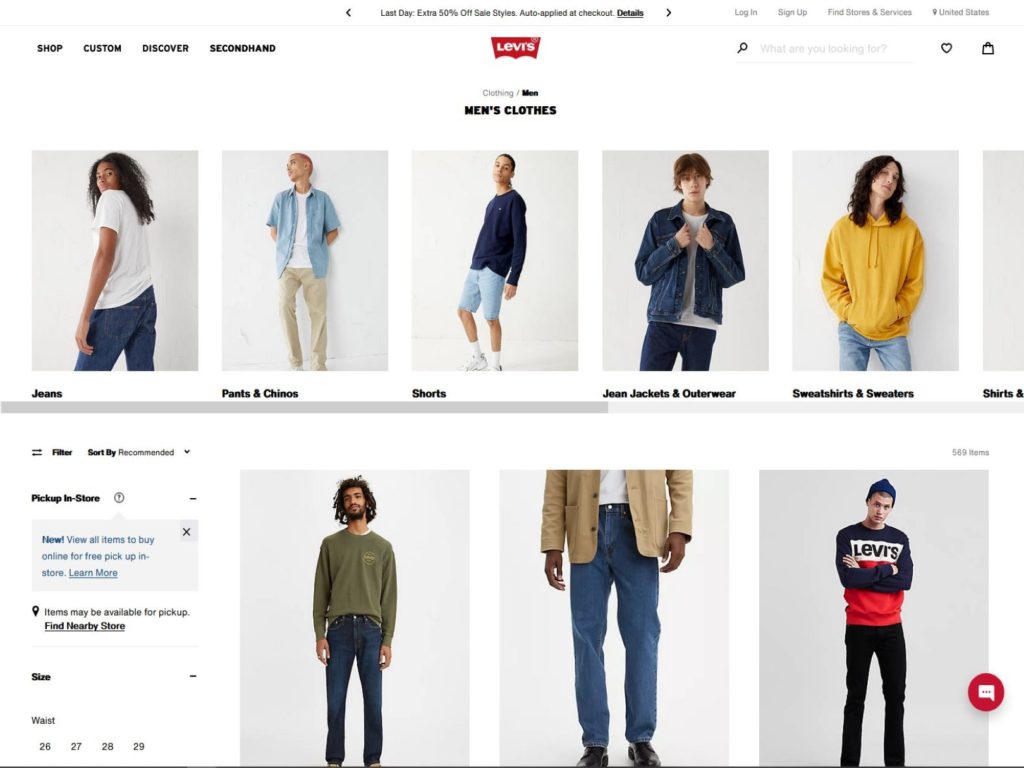 Levi's Discover Men's Denim, Apparel & More | ReviewCollections