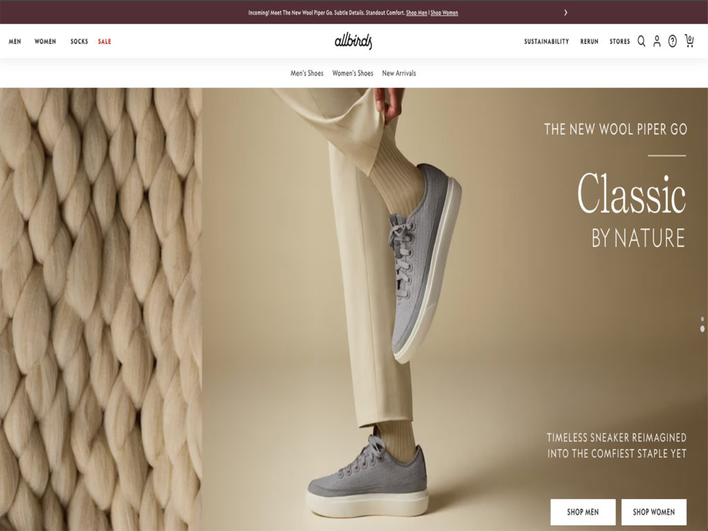 Allbirds and 19+ Sites Like Allbirds | ReviewCollections