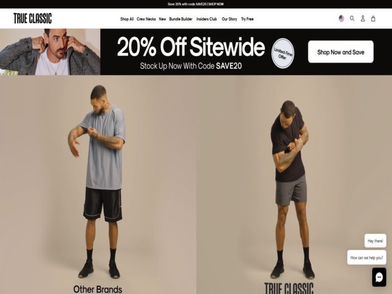 True Classic and 25+ Sites Like True Classic | ReviewCollections